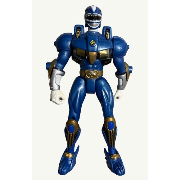 Bandai Namco | Toys | Bandai Power Rangers Mmpr Wild Force Blue Shark ...